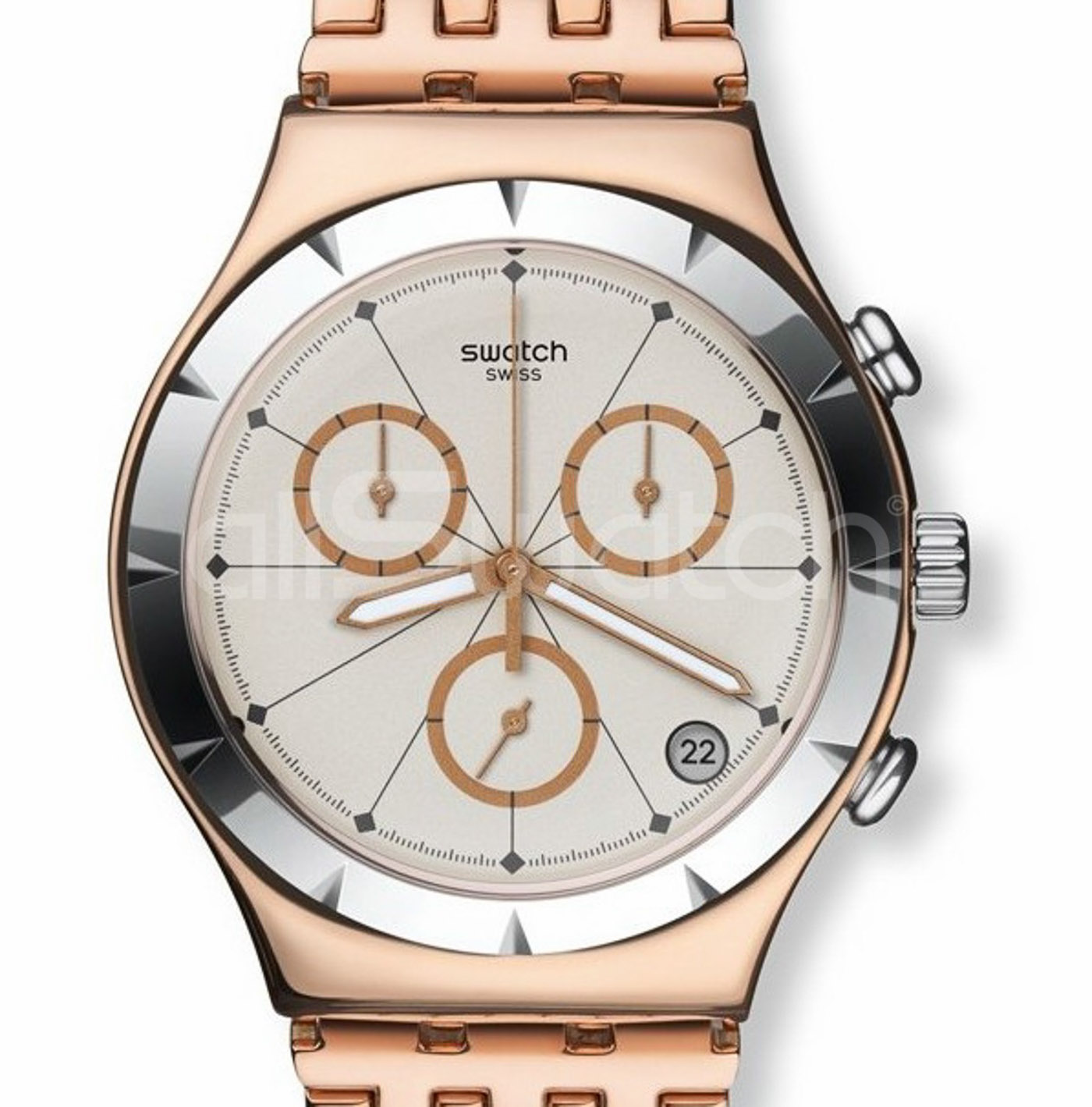 TICKINGFREE :: CATEGORIA :: IRONY PRODOTTO :: Swatch Irony Chrono 2014 - YCG408G - Push Back - Nuovo