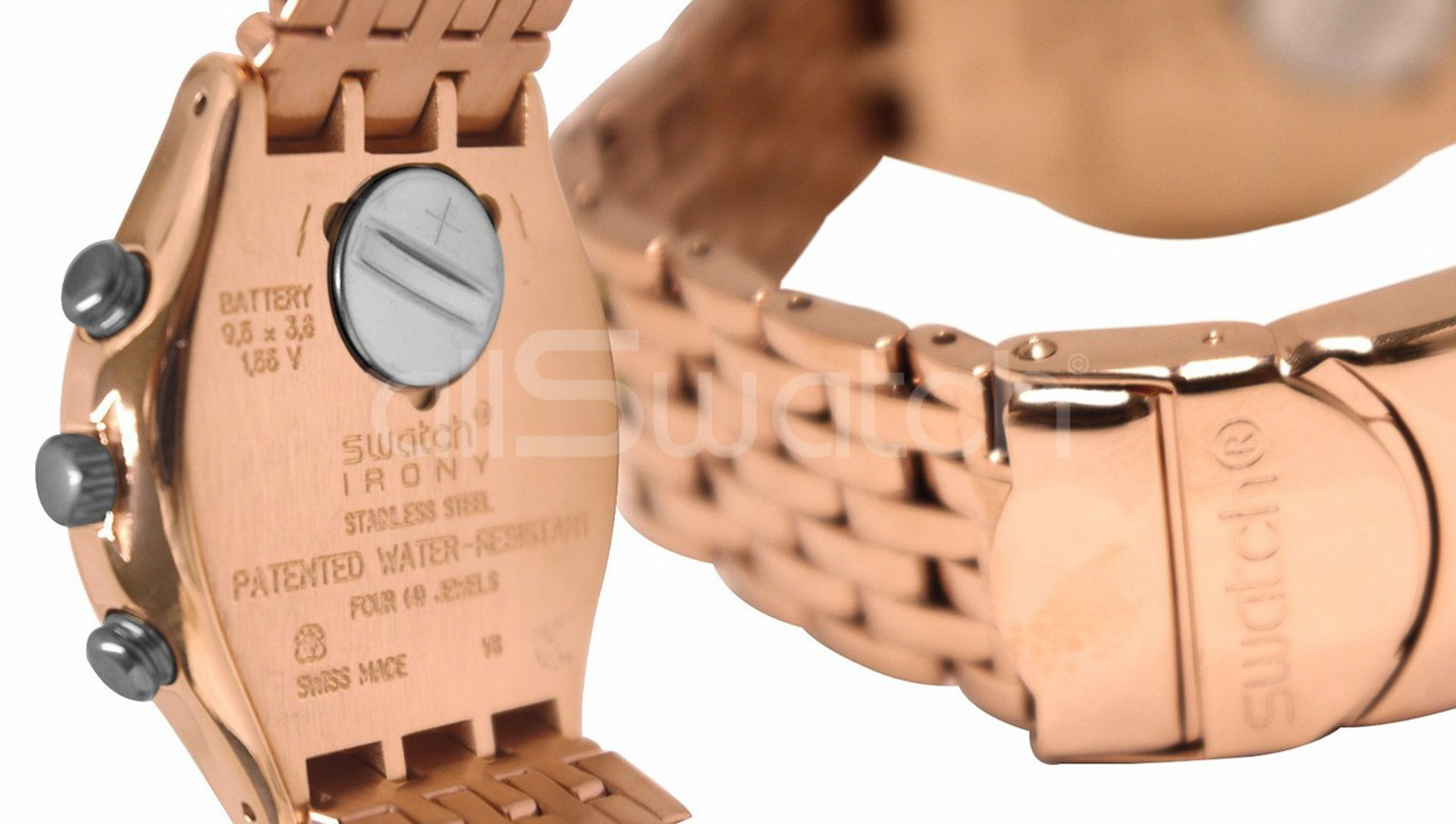 TICKINGFREE :: CATEGORIA :: IRONY PRODOTTO :: Swatch Irony Chrono 2014 - YCG408G - Push Back - Nuovo