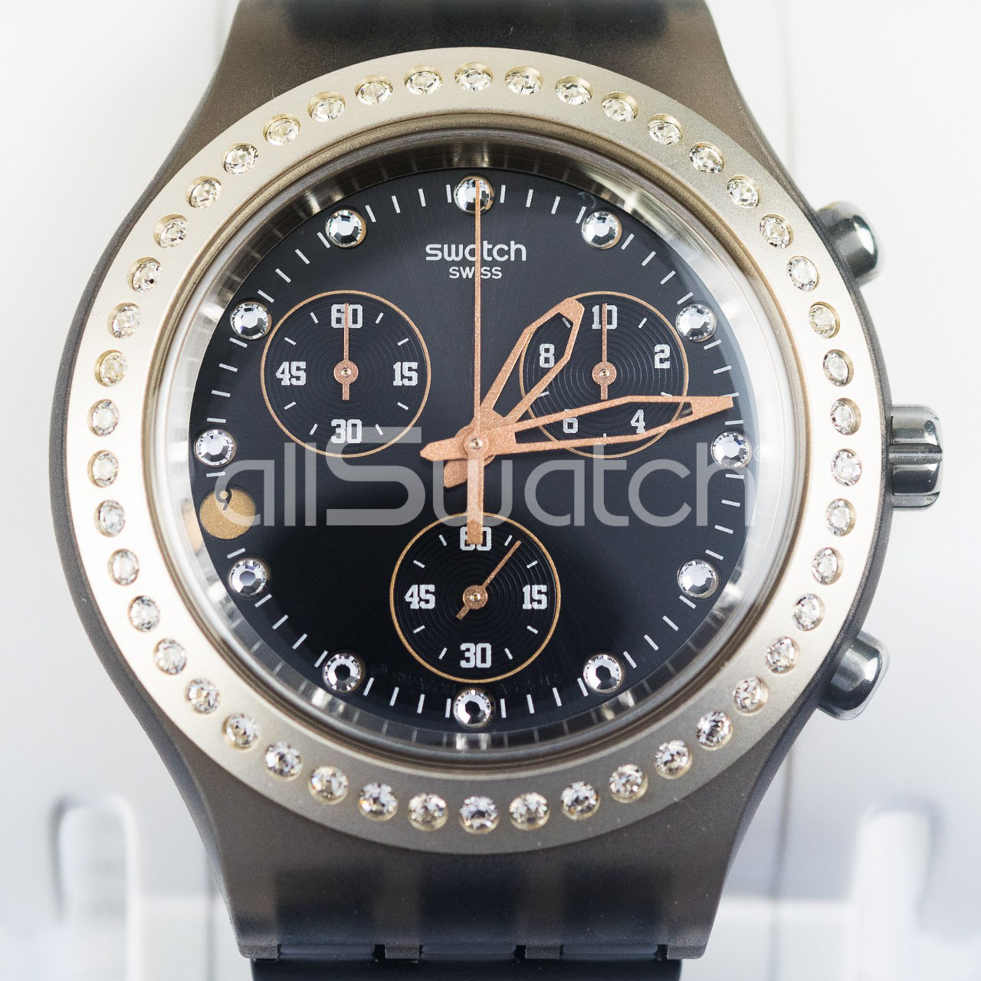 TICKINGFREE :: CATEGORIA :: IRONY PRODOTTO :: Swatch Irony Diaphane Chrono - SVCM4008AG ...