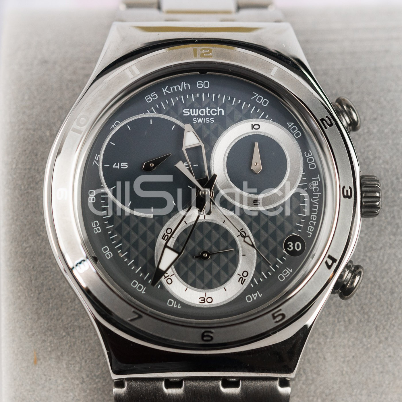 TICKINGFREE :: CATEGORIA :: IRONY PRODOTTO :: Swatch Irony Chrono 2011 - YCS546G - Oblique End ...