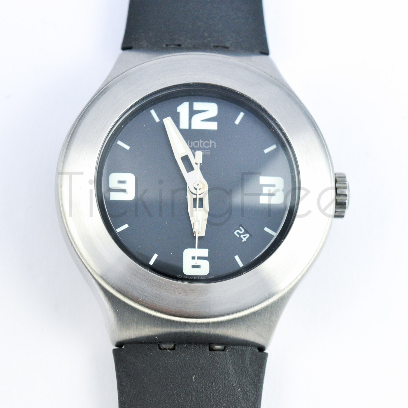 TICKINGFREE :: CATEGORIA :: IRONY PRODOTTO :: Swatch Irony Nabab 2002 - YNS400 - Black Sceptre ...