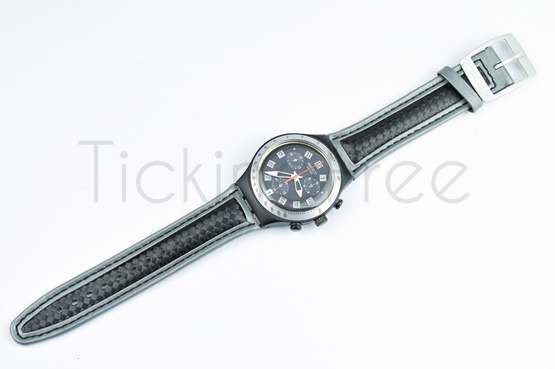 TICKINGFREE :: CATEGORIA :: IRONY PRODOTTO :: Swatch Irony Chrono 2003 - YCB4003 - Back In Black ...