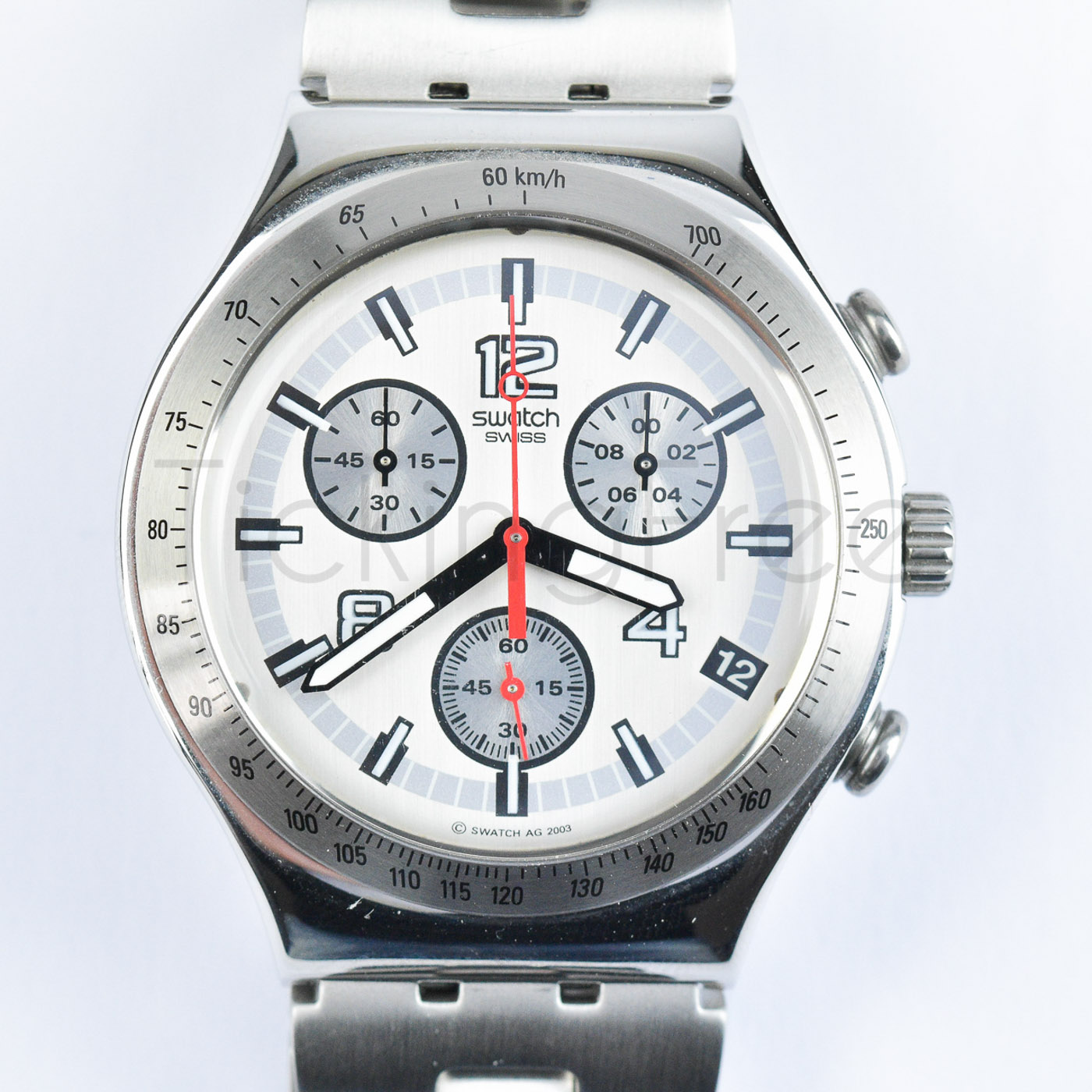 TICKINGFREE :: CATEGORIA :: IRONY PRODOTTO :: Swatch Irony Chrono 2004 - YCS449G - Spring Mist ...