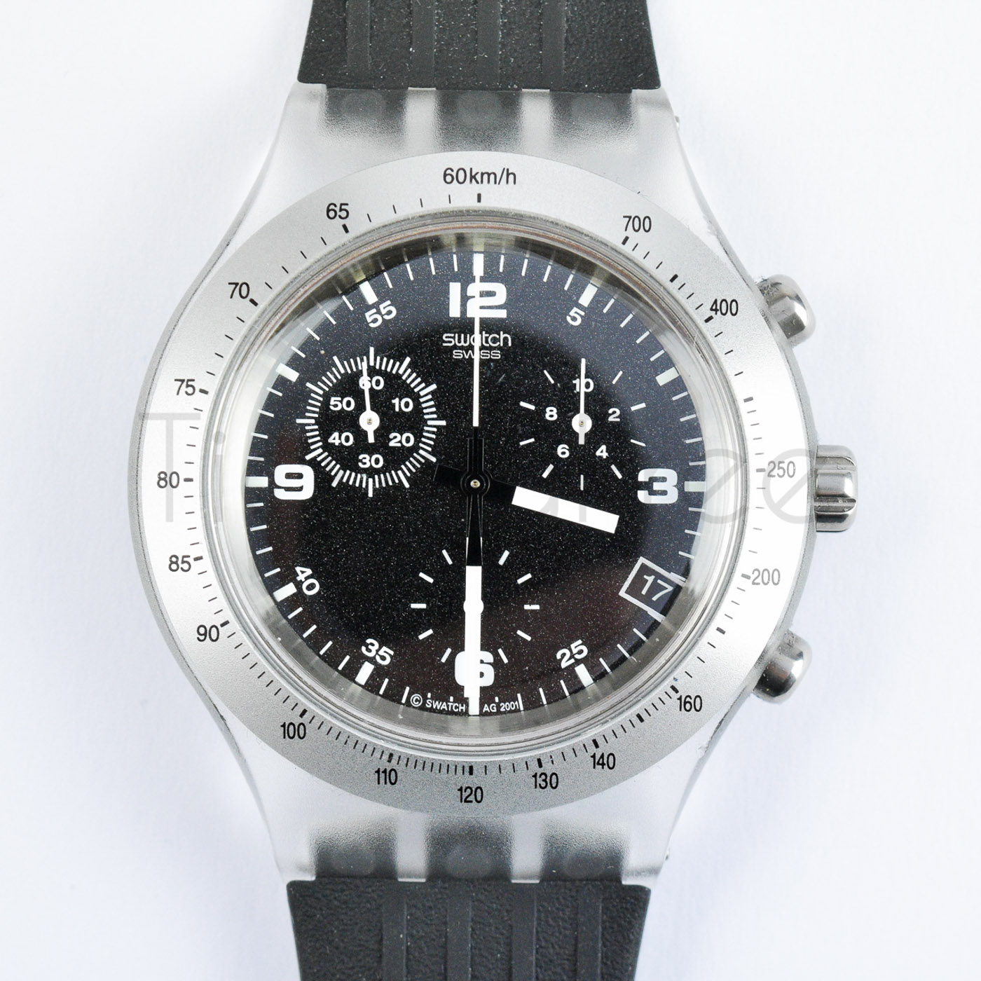 TICKINGFREE :: CATEGORIA :: IRONY PRODOTTO :: Swatch Irony Diaphane Chrono 2002 - SVCK4000B ...