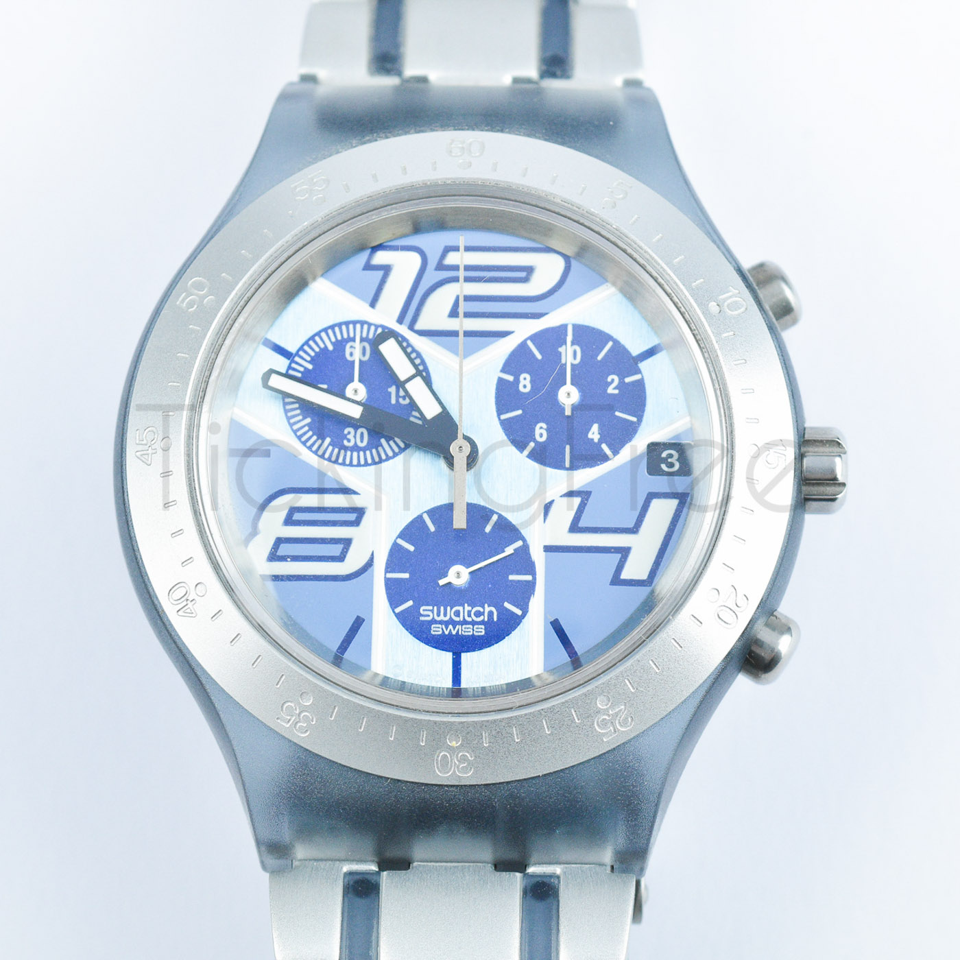 TICKINGFREE :: CATEGORIA :: IRONY PRODOTTO :: Swatch Irony Diaphane Chrono 2004 - SVCN4003AG ...