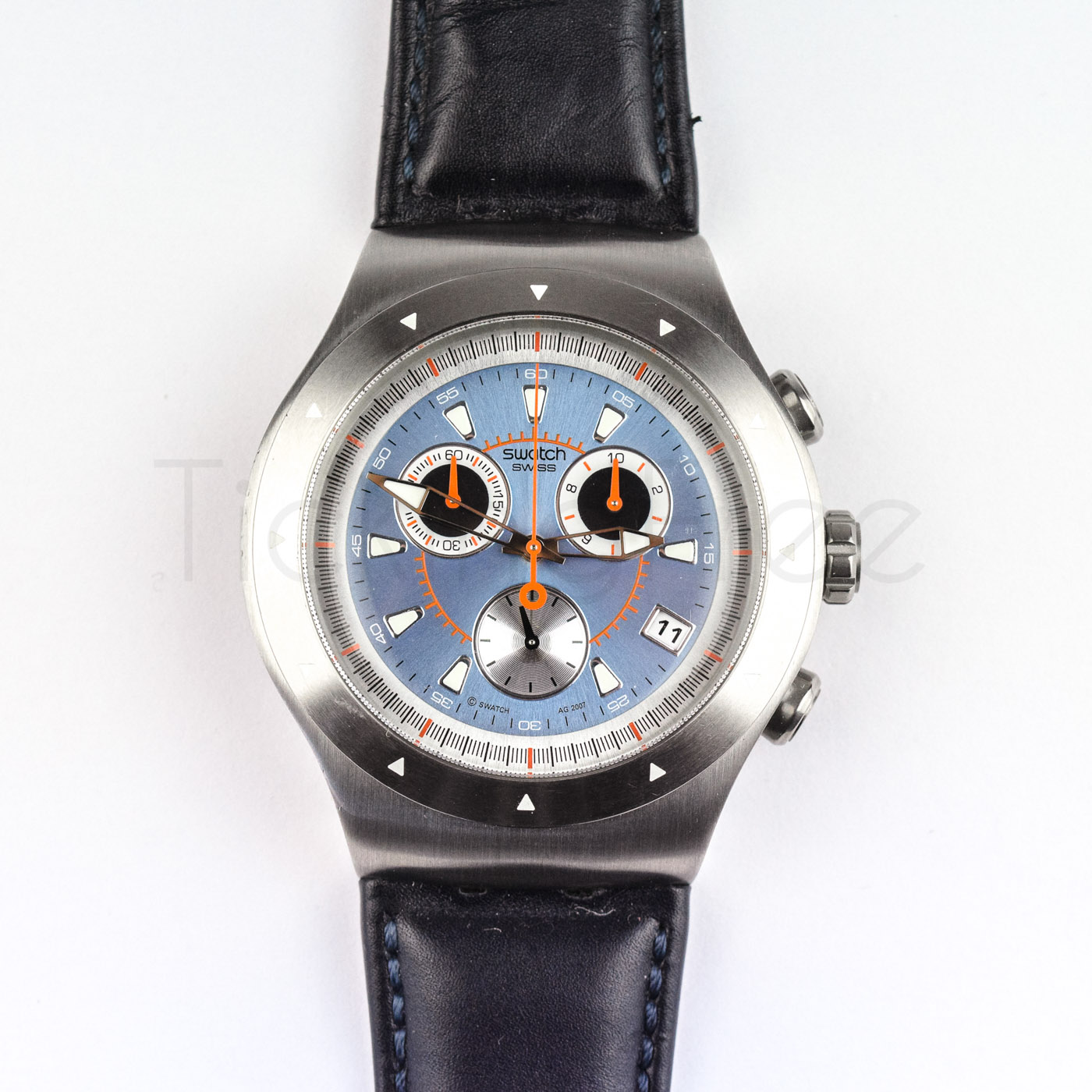 TICKINGFREE :: CATEGORIA :: IRONY PRODOTTO :: Swatch Irony Chrono 2008 - YOS421 - Marocan Blues ...