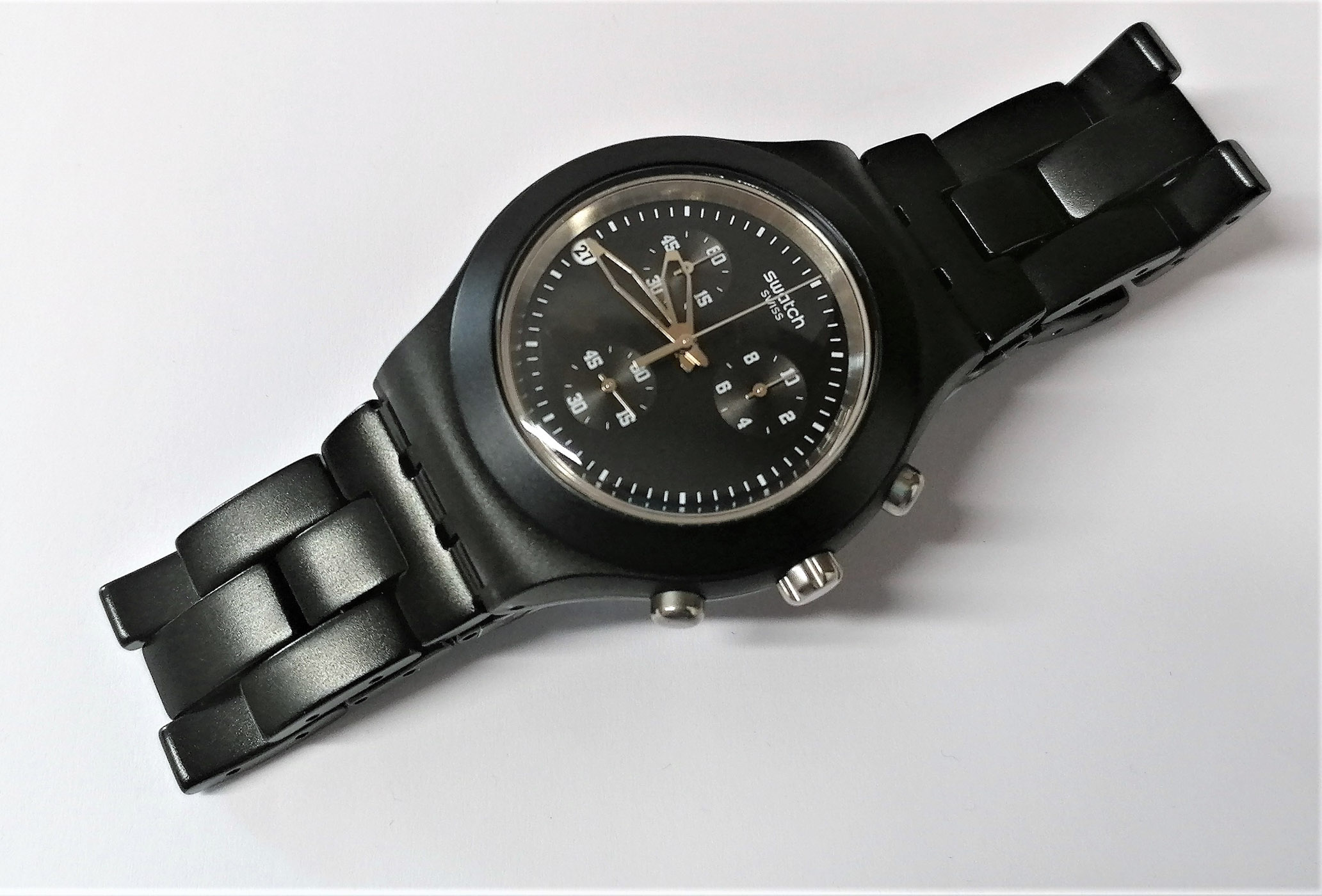 TICKINGFREE :: CATEGORIA :: IRONY PRODOTTO :: Swatch Irony Diaphane Chrono 2011- SVCF4000AG ...