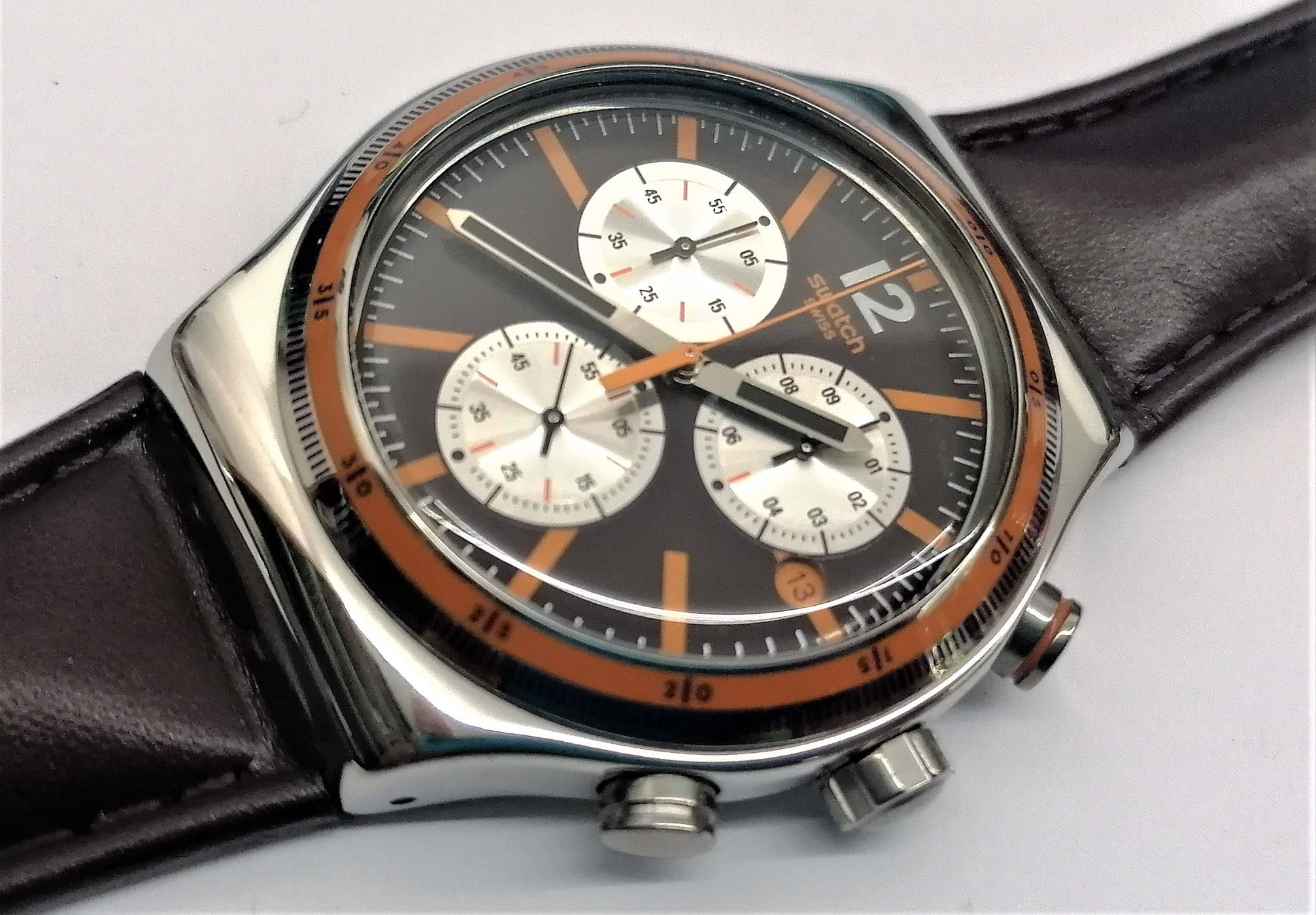 TICKINGFREE :: CATEGORIA :: IRONY PRODOTTO :: Swatch Irony Chrono 2014 - YVS413 - Prigioniero ...