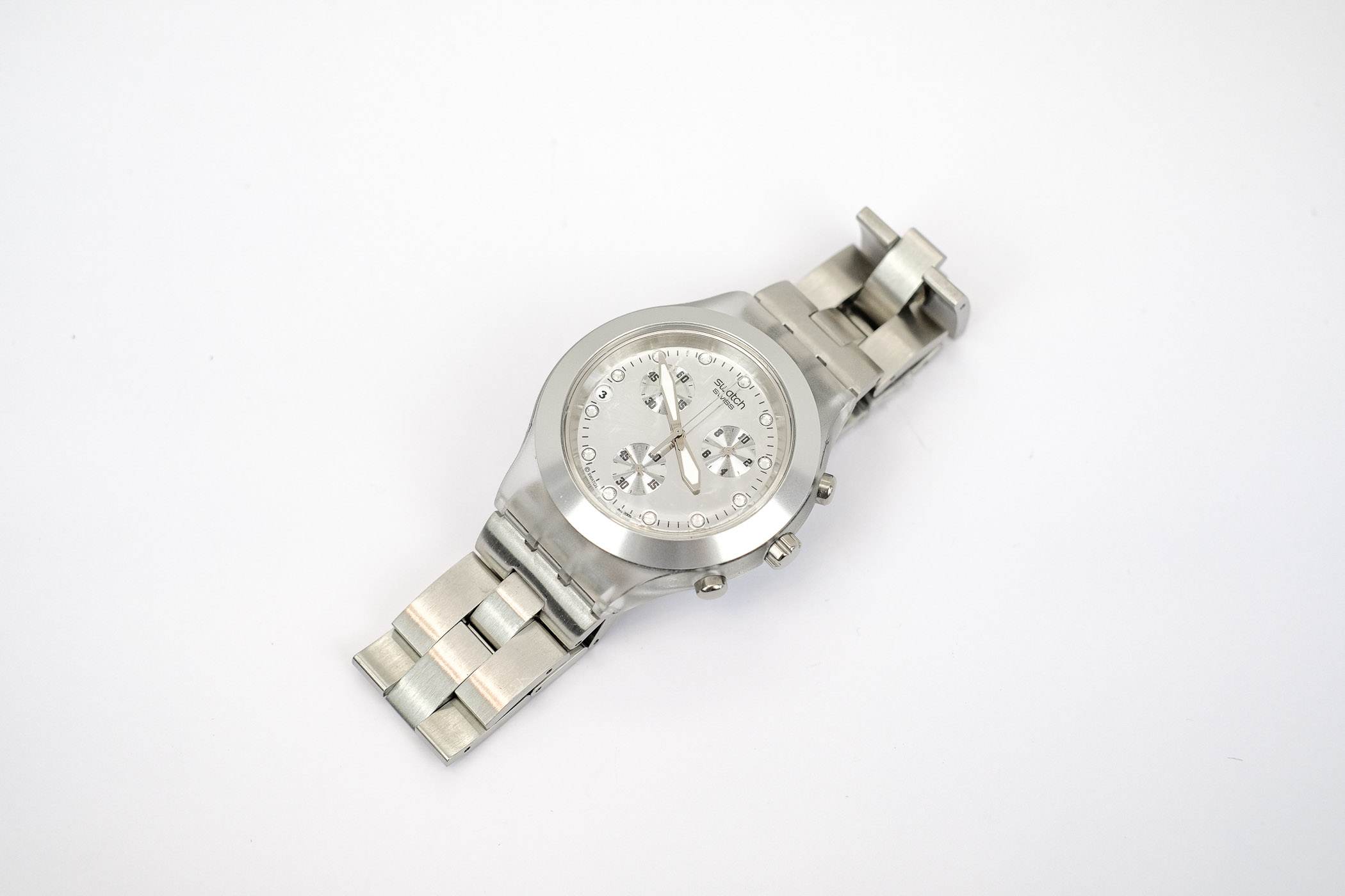 TICKINGFREE :: CATEGORIA :: IRONY PRODOTTO :: Swatch Irony Diaphane Chrono 2007 - SVCK4038G ...