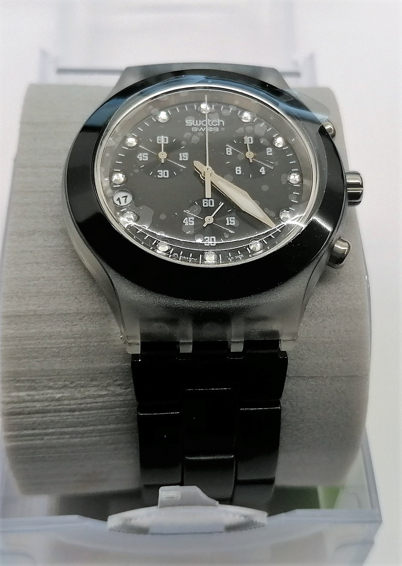 TICKINGFREE :: CATEGORIA :: IRONY PRODOTTO :: Swatch Irony Diaphane Chrono 2010 - SVCK4035G ...