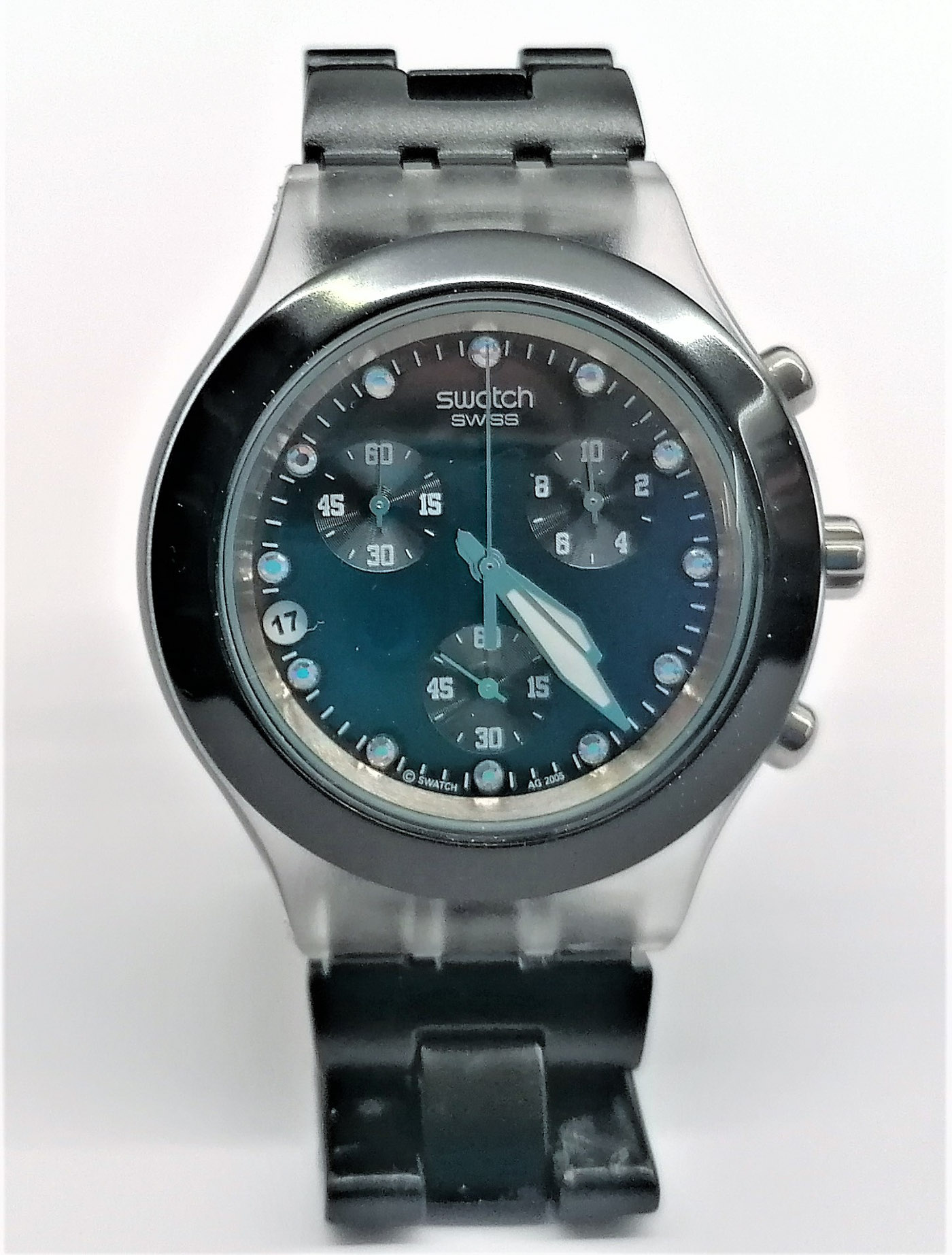 TICKINGFREE :: CATEGORIA :: IRONY PRODOTTO :: Swatch Irony Diaphane Chrono 2010 - SVCK4035G ...