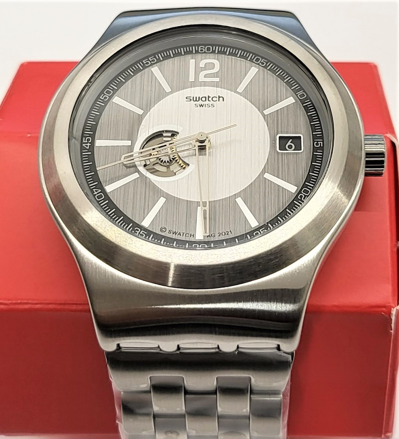 TICKINGFREE :: CATEGORIA :: IRONY PRODOTTO :: Swatch Irony Sistem51 2021 - YIS433G - Mouvement ...