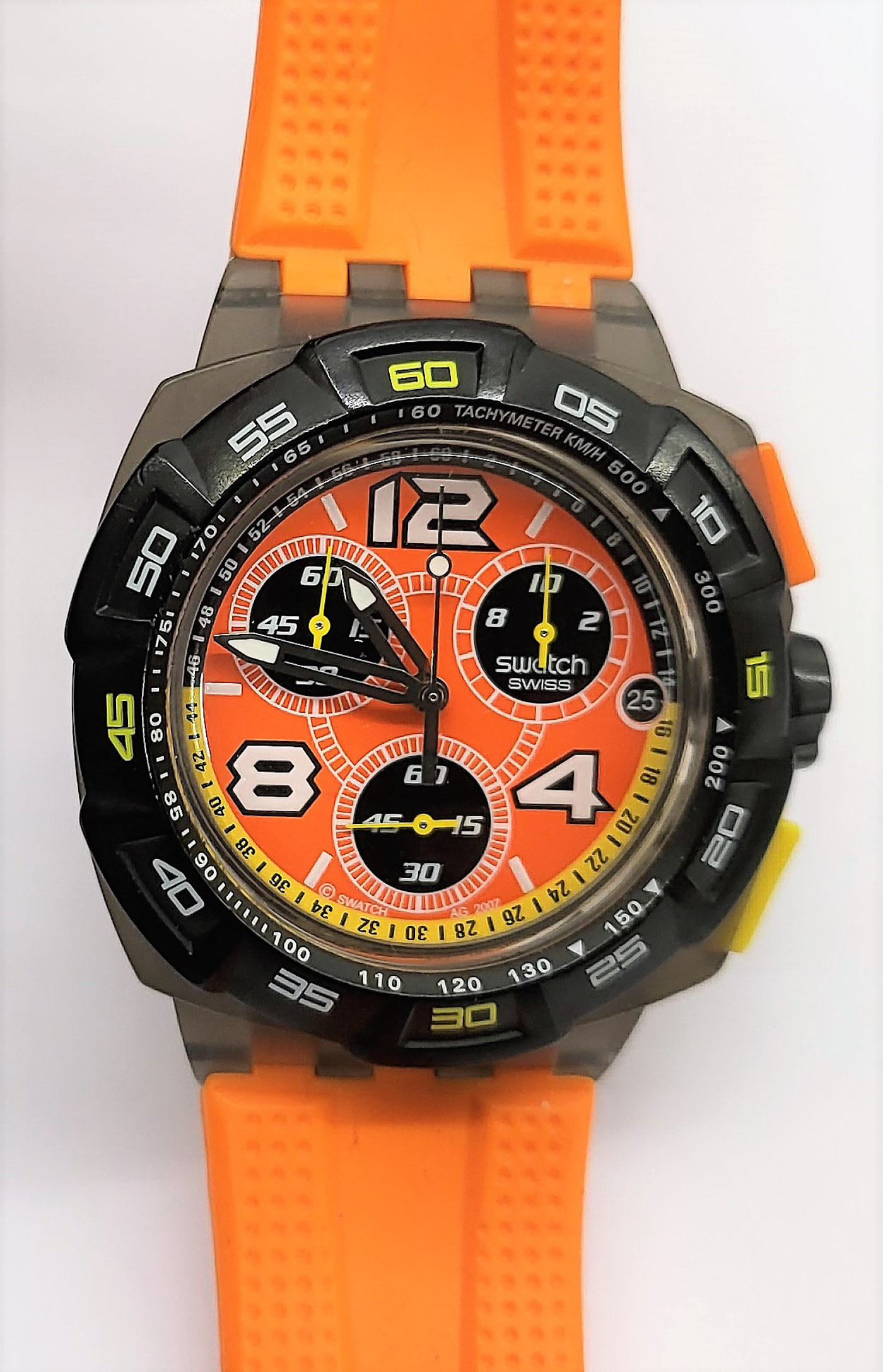 TICKINGFREE :: CATEGORIA :: CHRONO PRODOTTO :: Swatch new Chrono 2008 - SUIM400 - Sun Down - NUOVO