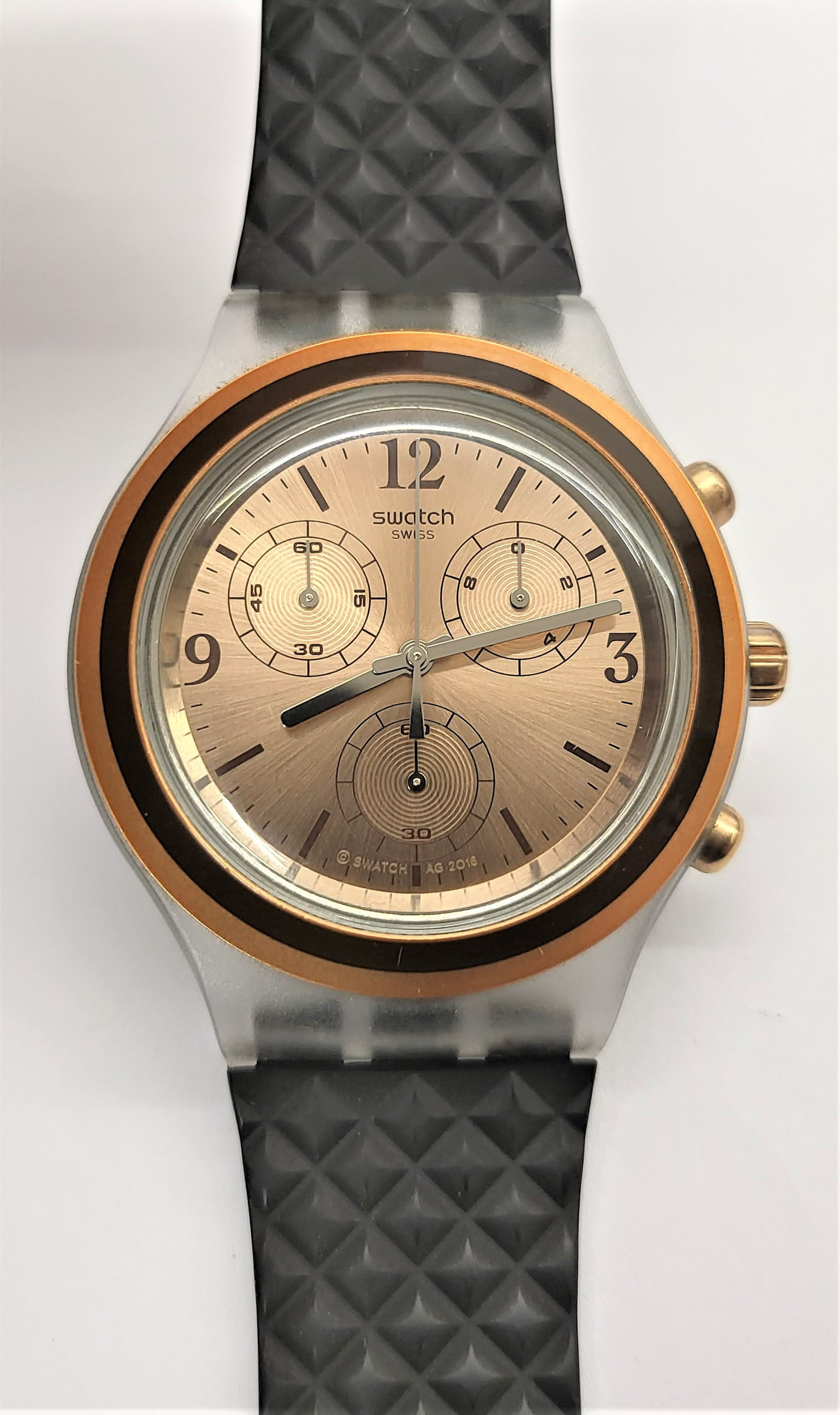 TICKINGFREE :: CATEGORIA :: IRONY PRODOTTO :: Swatch Irony Diaphane Chrono 2017 - SVCK1005 ...