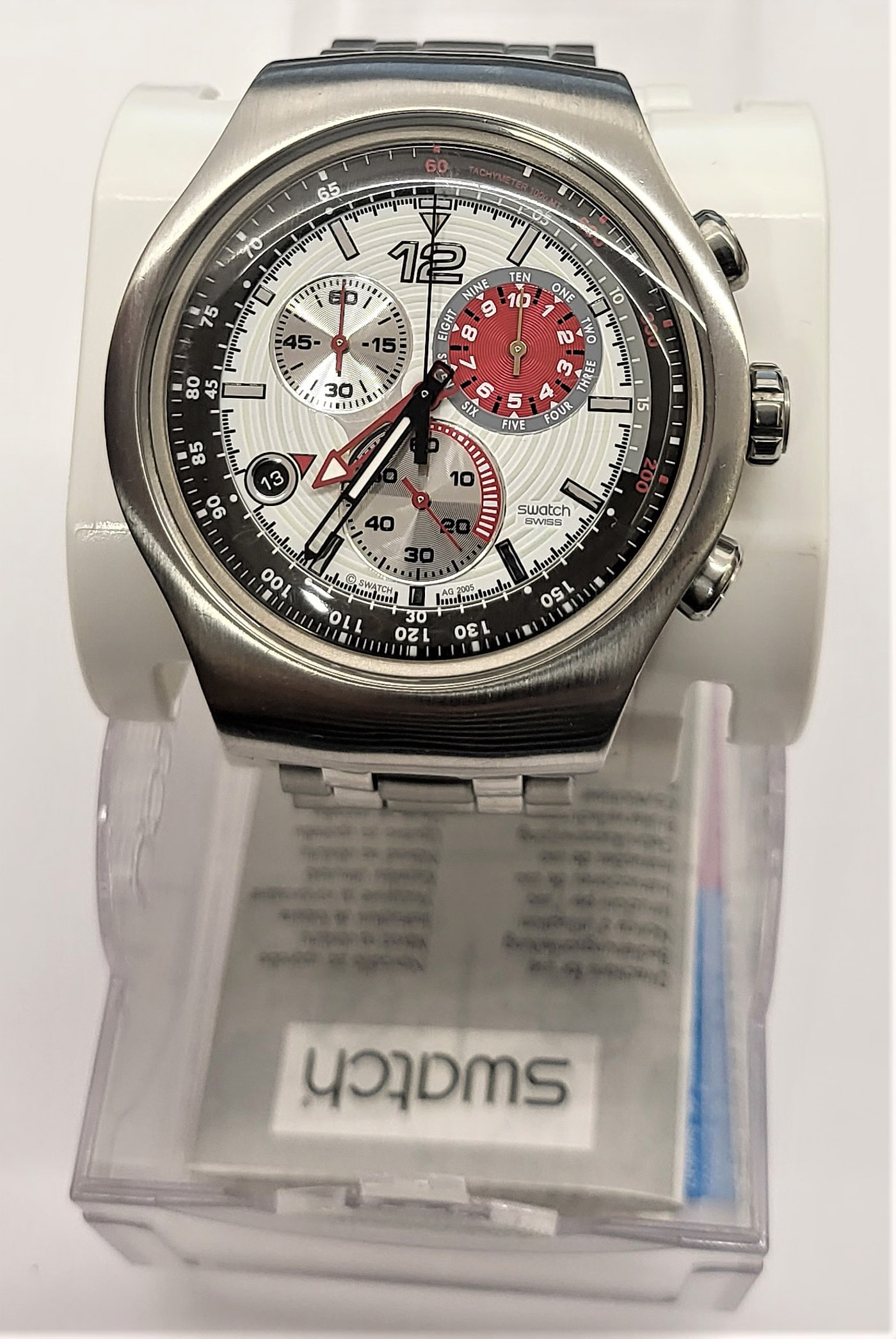TICKINGFREE :: CATEGORIA :: IRONY PRODOTTO :: Swatch Irony The Chrono 2014 - YOS408 - Red Storming
