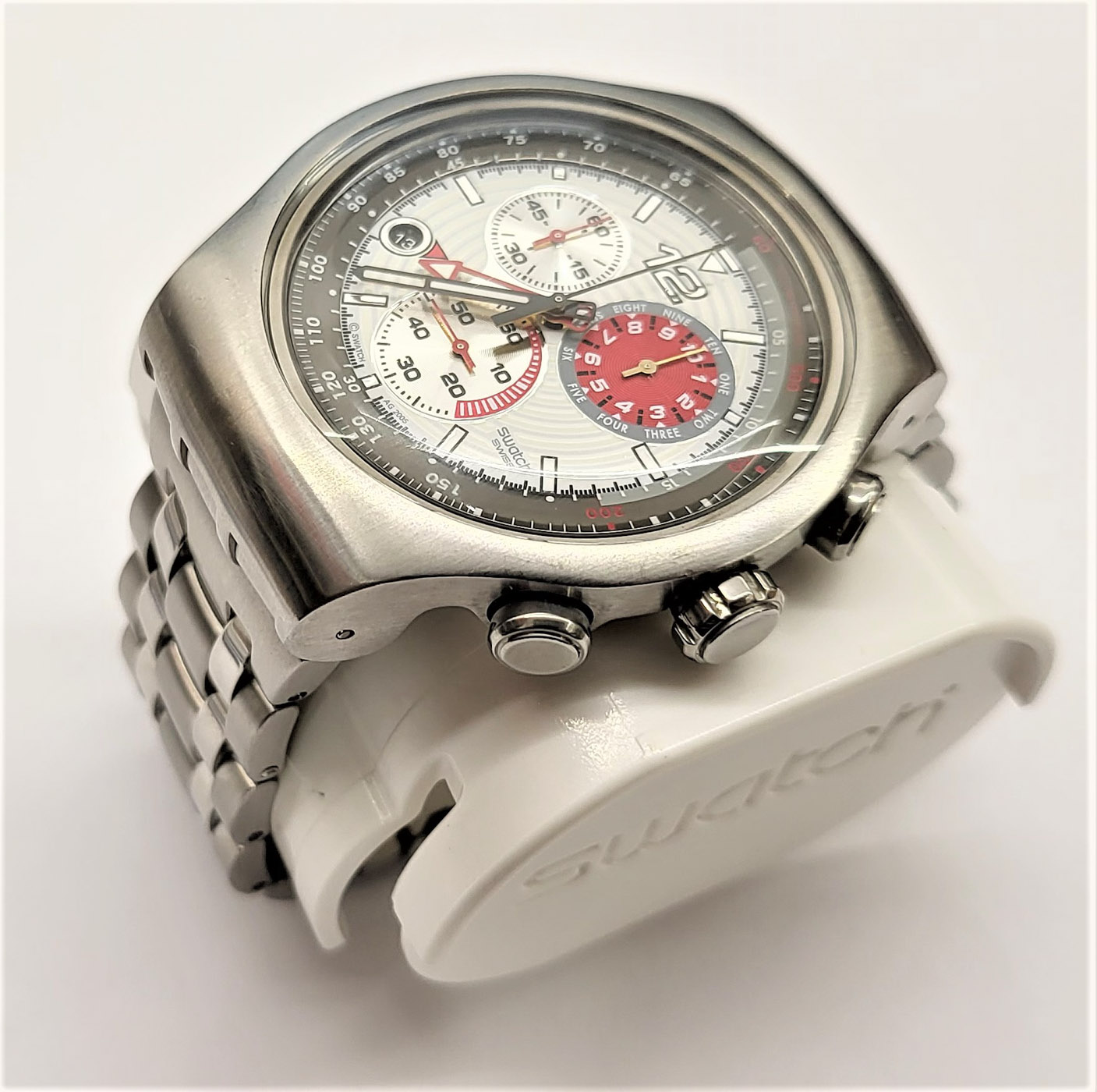 TICKINGFREE :: CATEGORIA :: IRONY PRODOTTO :: Swatch Irony The Chrono 2014 - YOS408 - Red Storming