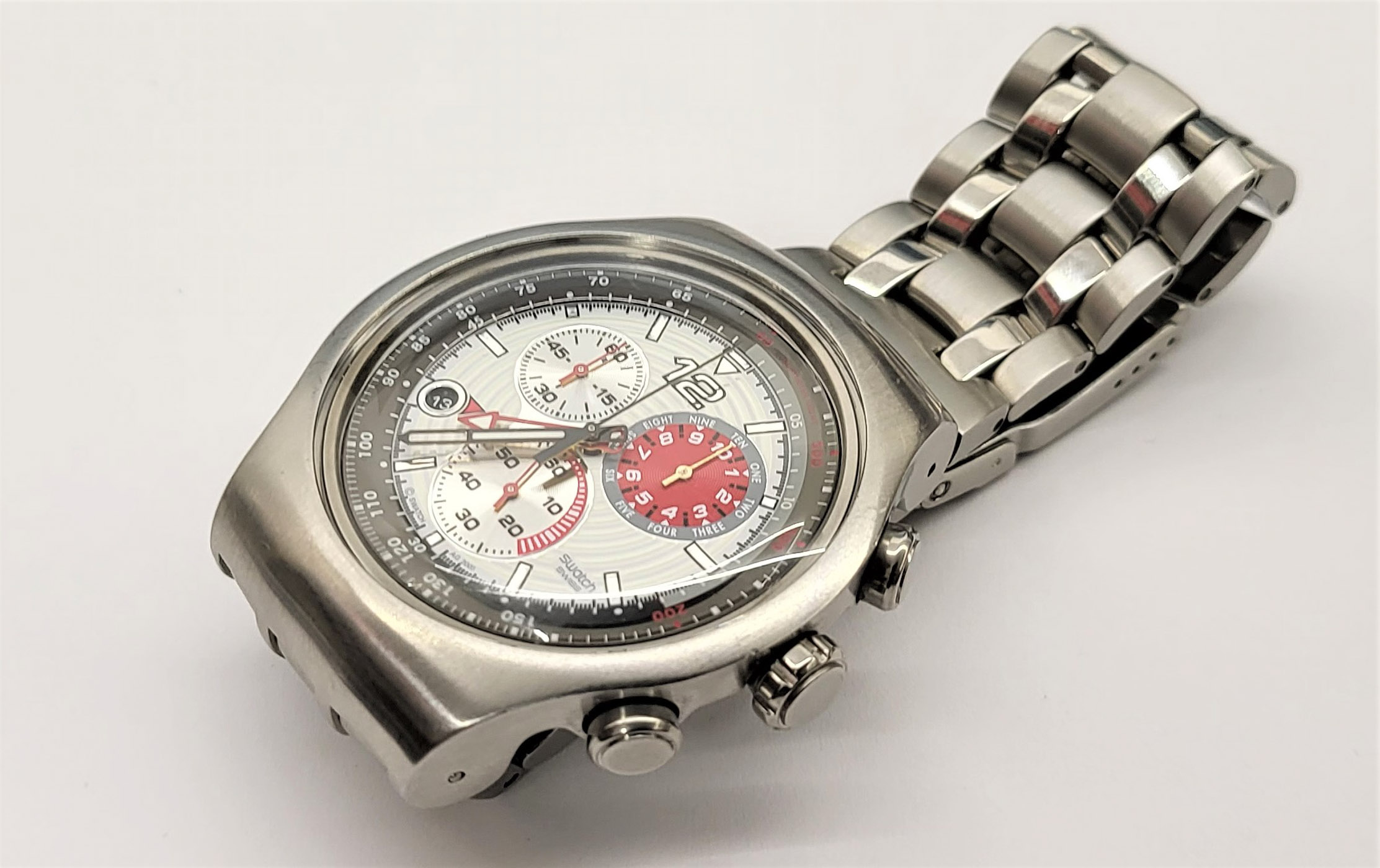 TICKINGFREE :: CATEGORIA :: IRONY PRODOTTO :: Swatch Irony The Chrono 2014 - YOS408 - Red Storming