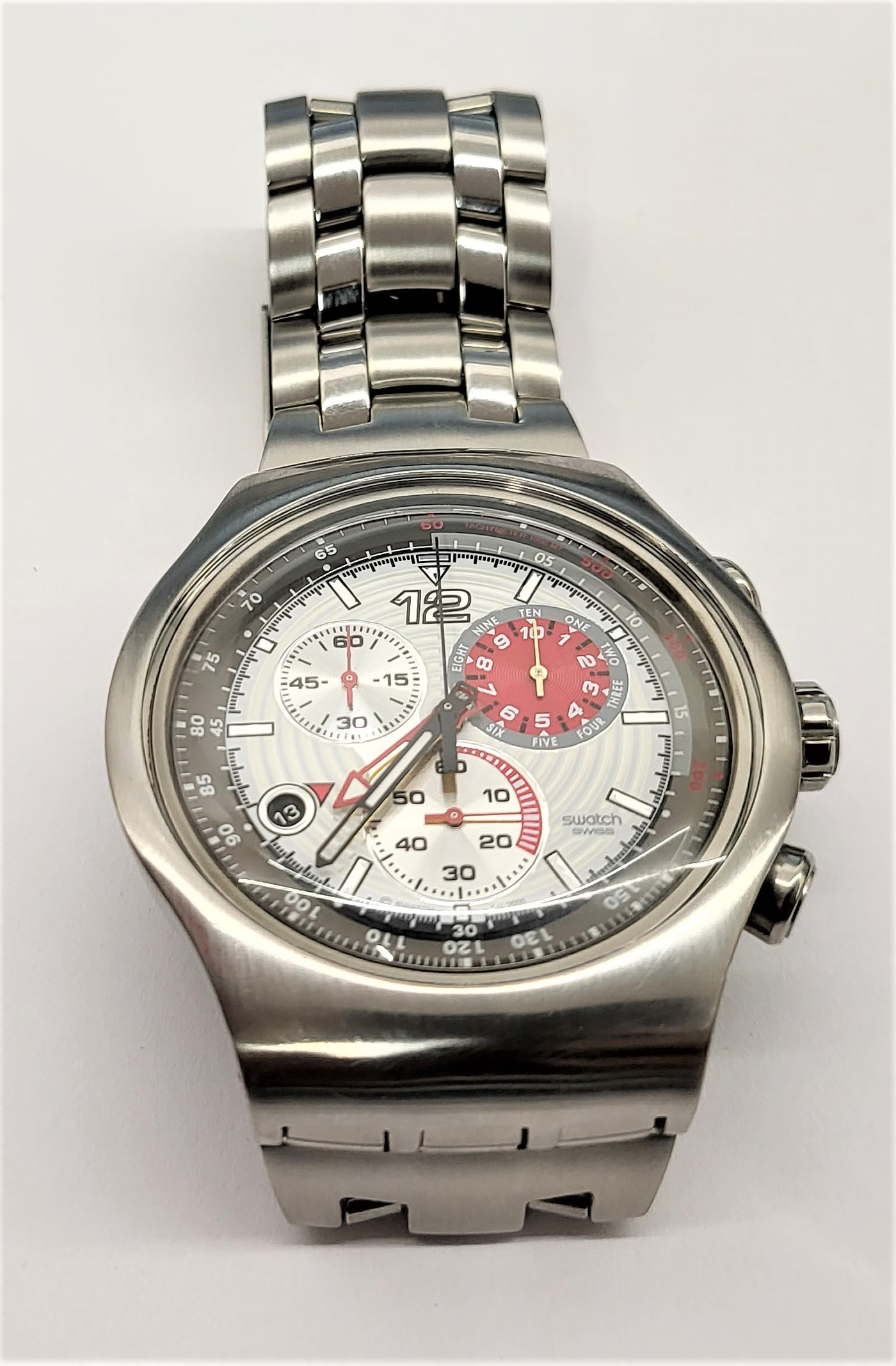 TICKINGFREE :: CATEGORIA :: IRONY PRODOTTO :: Swatch Irony The Chrono 2014 - YOS408 - Red Storming