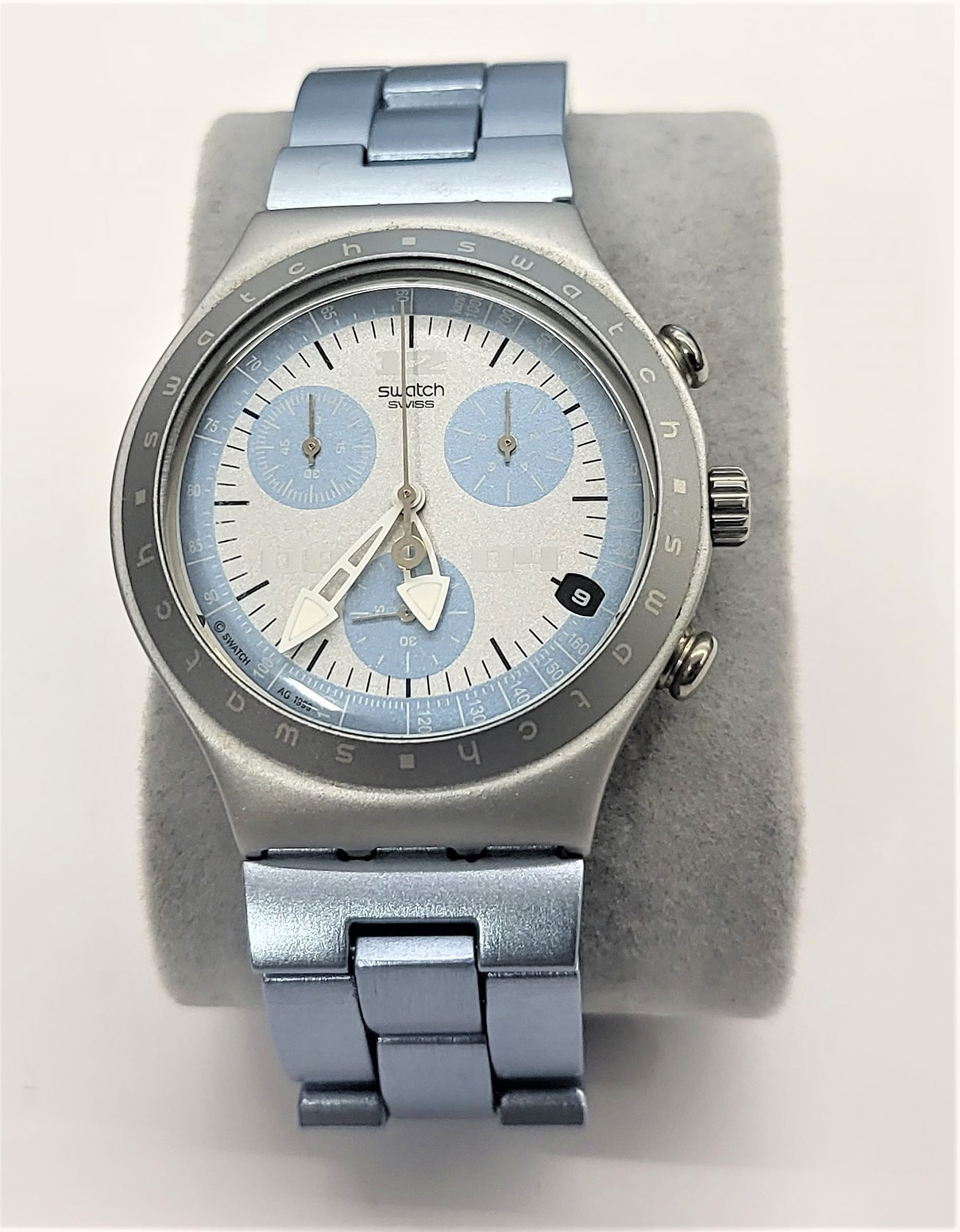 TICKINGFREE :: CATEGORIA :: IRONY PRODOTTO :: Swatch Irony Chrono 1999 - YCS4008 - Hoarfrost ...
