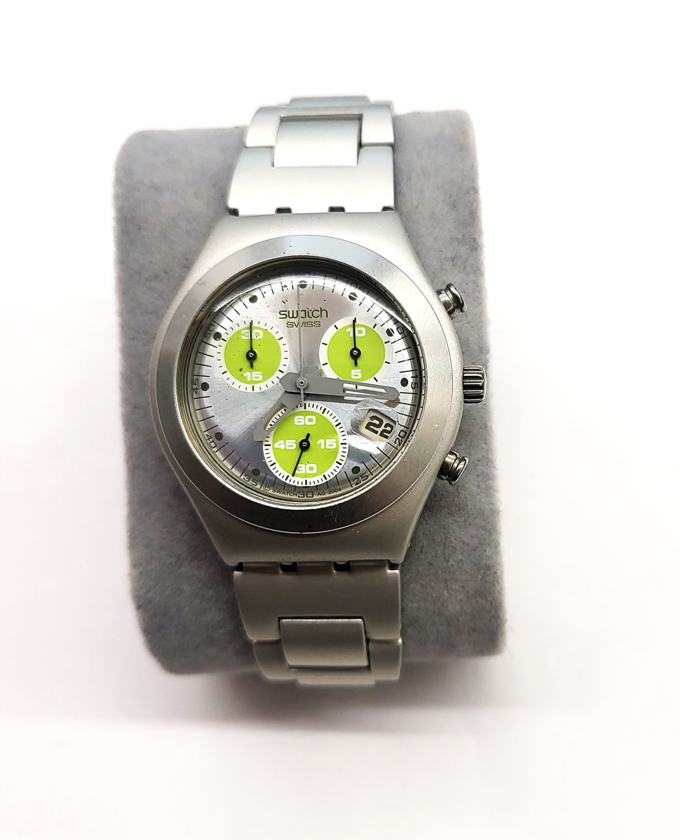 TICKINGFREE :: CATEGORIA :: IRONY PRODOTTO :: Swatch Irony Chrono medium 2004 - YMS4006 ...