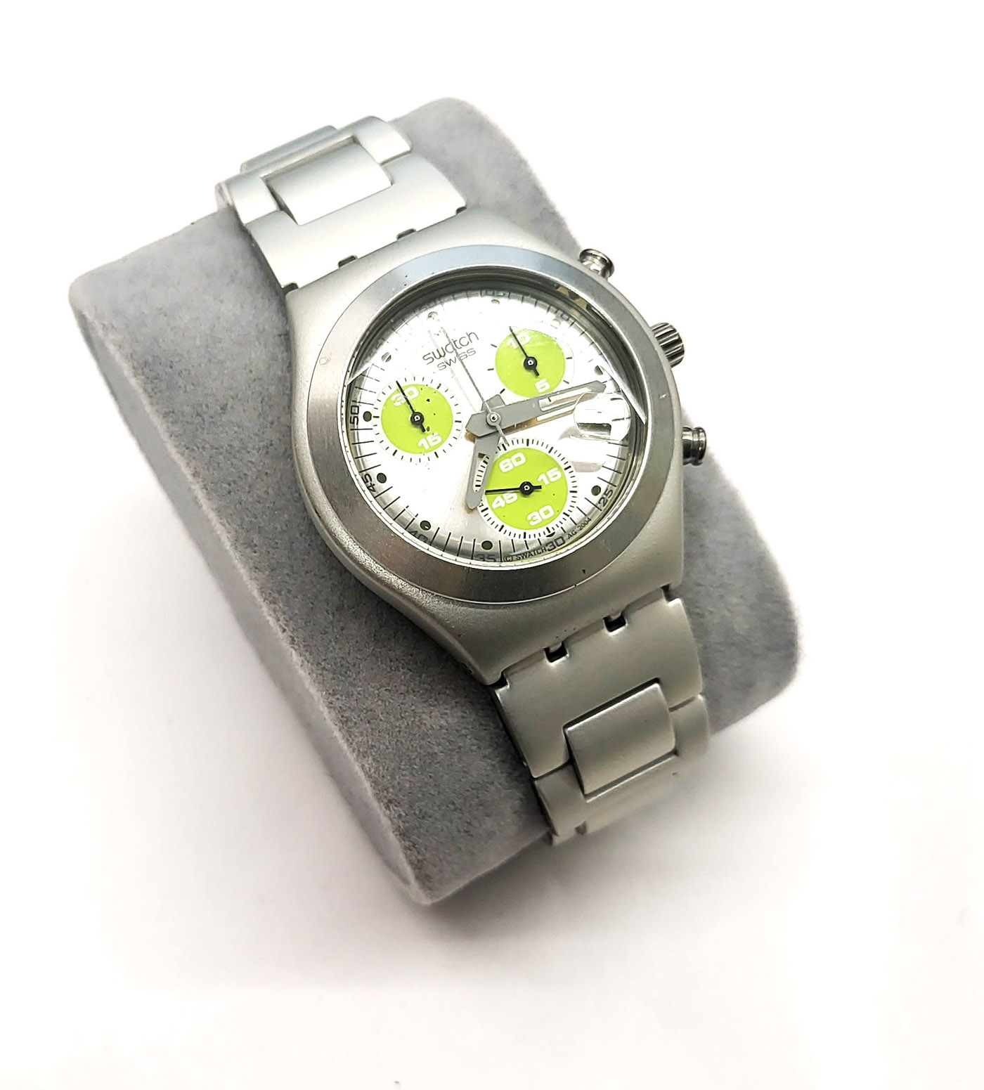 TICKINGFREE :: CATEGORIA :: IRONY PRODOTTO :: Swatch Irony Chrono medium 2004 - YMS4006 ...