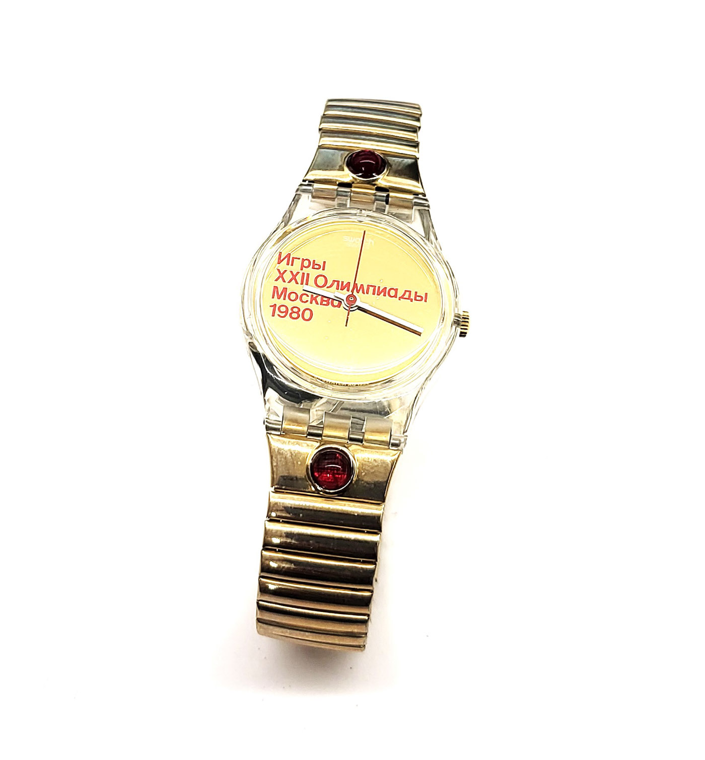 SWATCH Olympic SPECIAL Lady 1994 - LZ103 - MOSCOW 1980 - Neuf ...