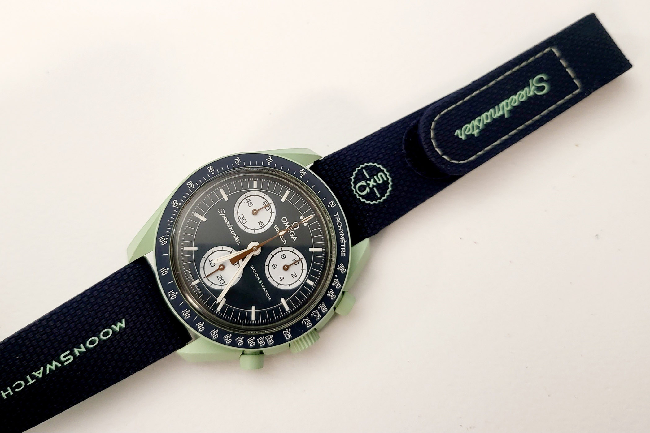 SWATCH X Omega SPECIAL 2022 - SO33G100 - Mission On Earth - Slightly | eBay